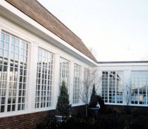Fixed Mahogany Windows — Hirschmann Architectural Windows & Doors